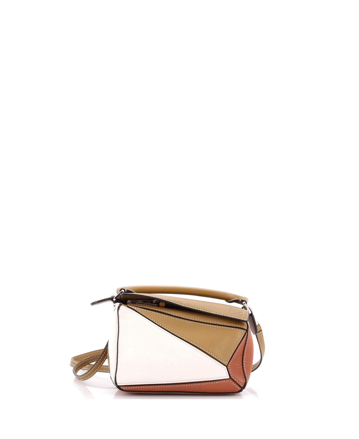 Click here for Pre-Owned Loewe Mini Puzzle Bag Leather - Brown prices