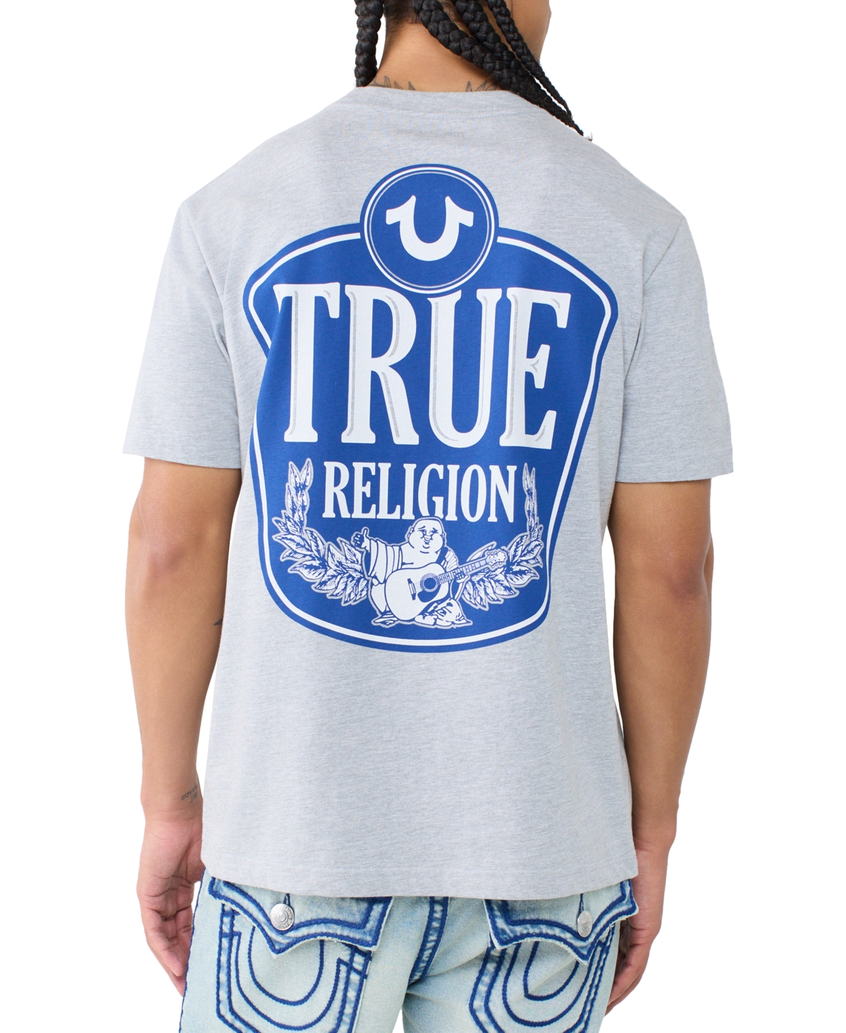 Click here for True Religion Mens Buddha Shield Short-Sleeve T-Sh... prices