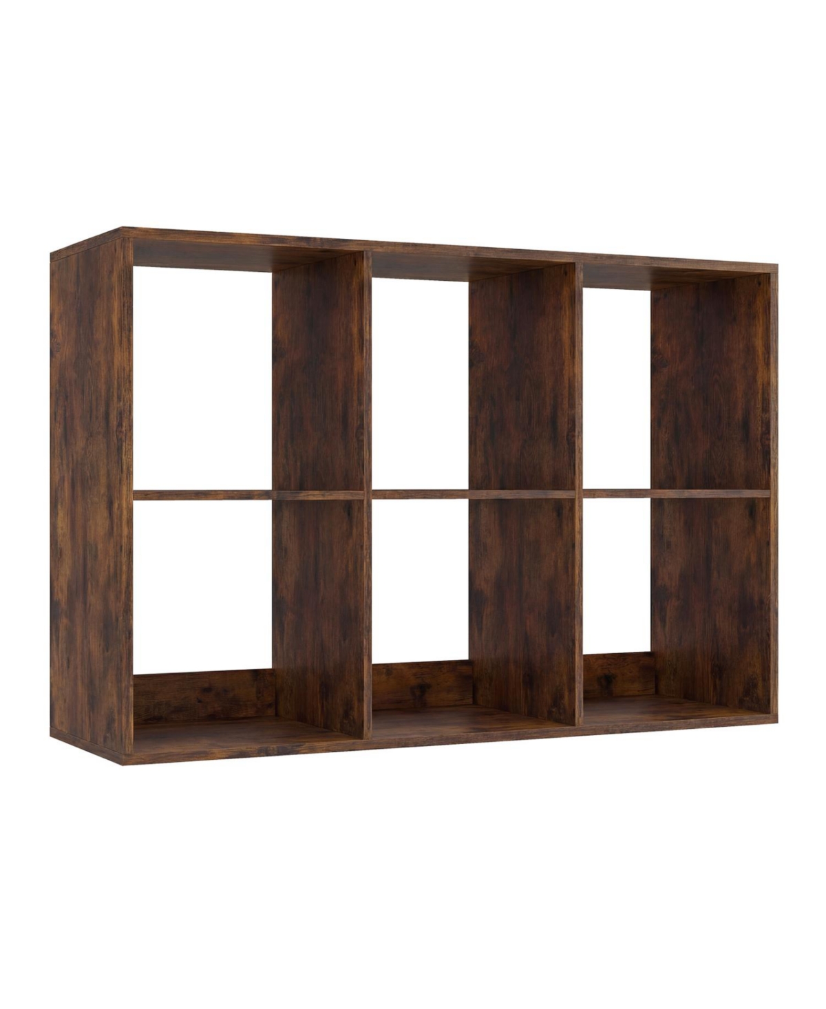 Click here for Slickblue 6 Cube Storage Bookshelf with Back Panel... prices