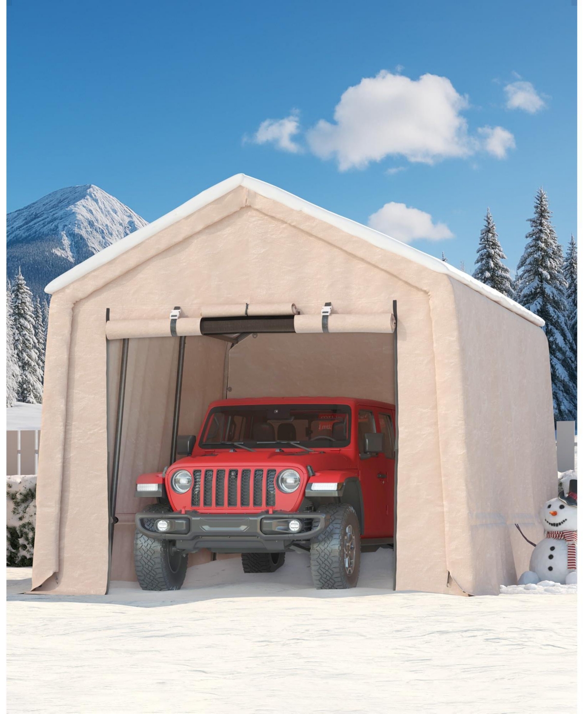 Click here for GarveeLife Outdoor Metal Garden Tool Storage Shed... prices