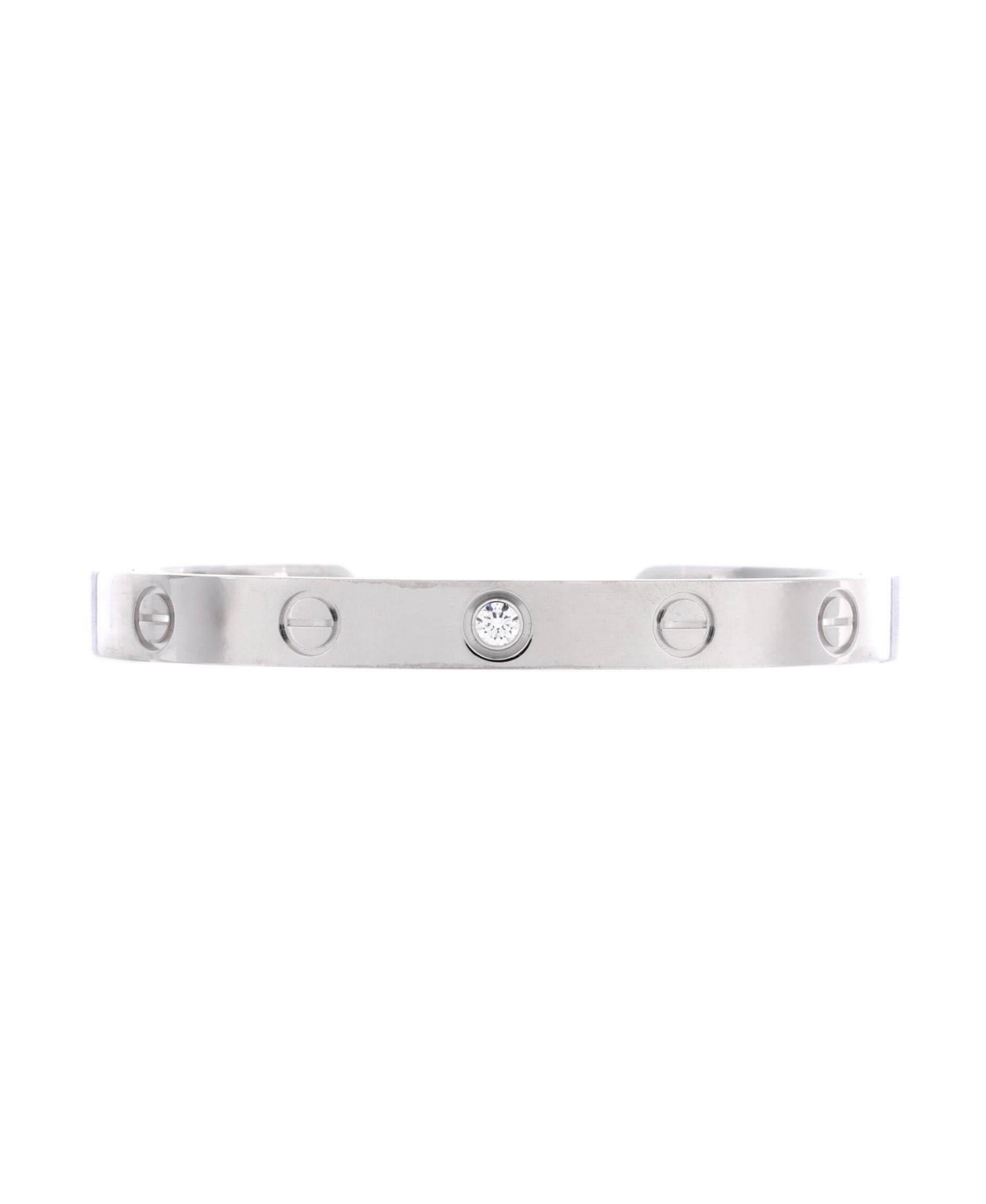 Click here for Pre-Owned Cartier Love 1 Diamond Cuff Bracelet - 1... prices