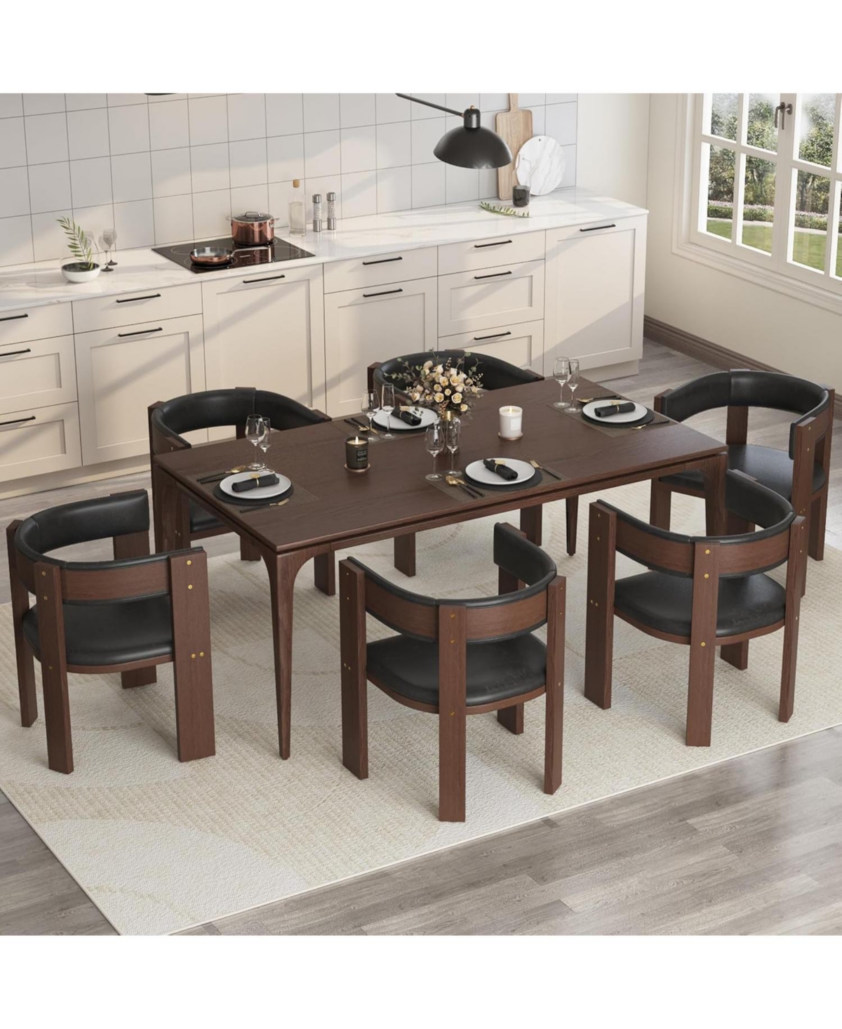 Click here for gaomon Dining Chair Set of  Modern Kitchen Chairs... prices