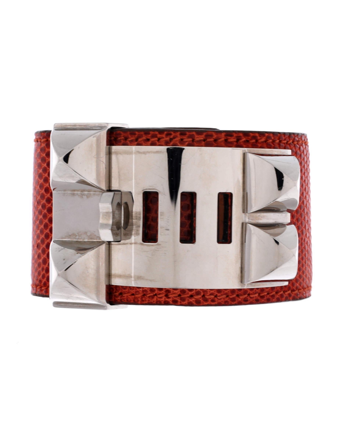 Click here for Pre-Owned HERMES Collier de Chien Bracelet - Exoti... prices