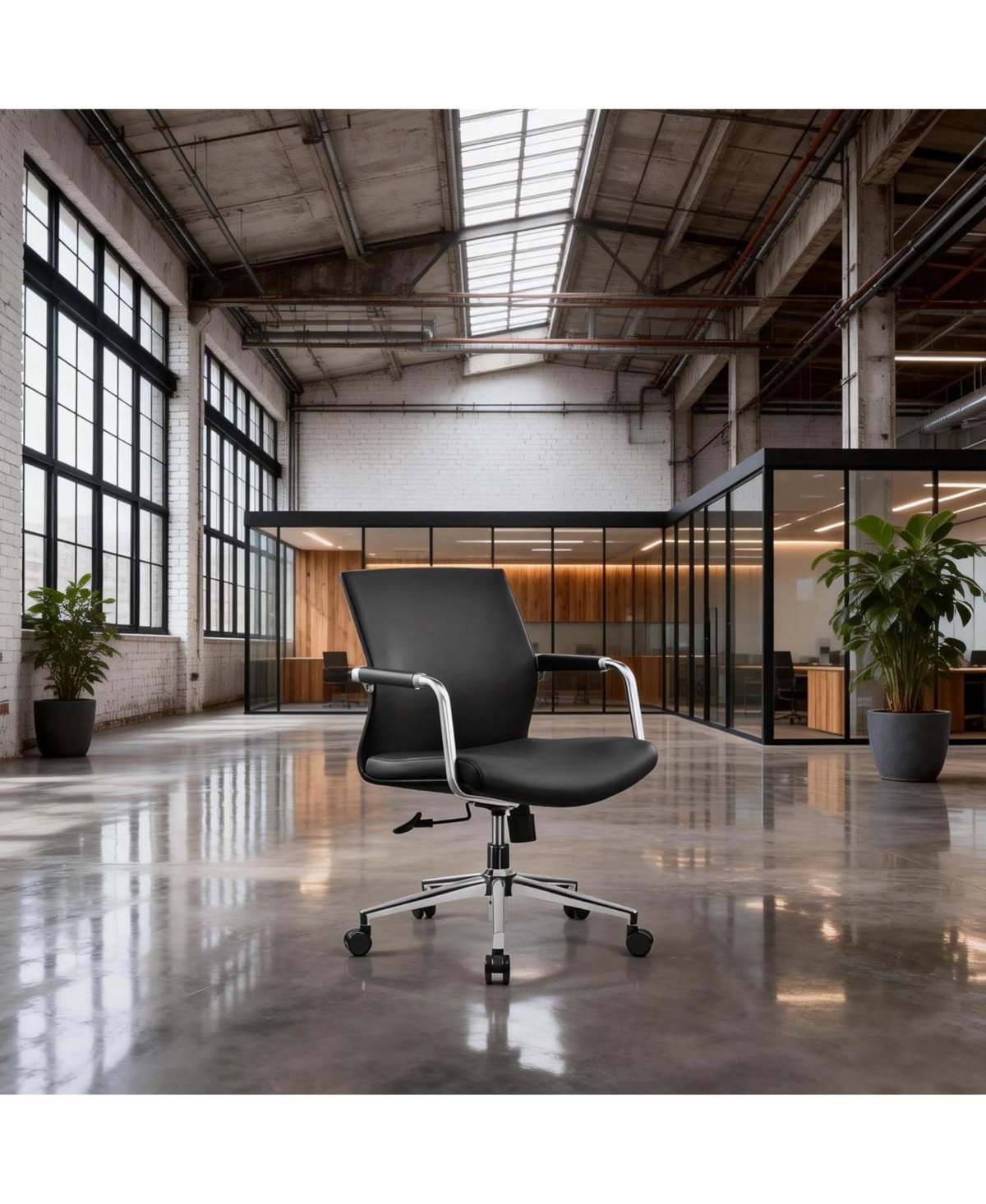 Click here for logicfox Adjustable Height Executive Office Chair... prices