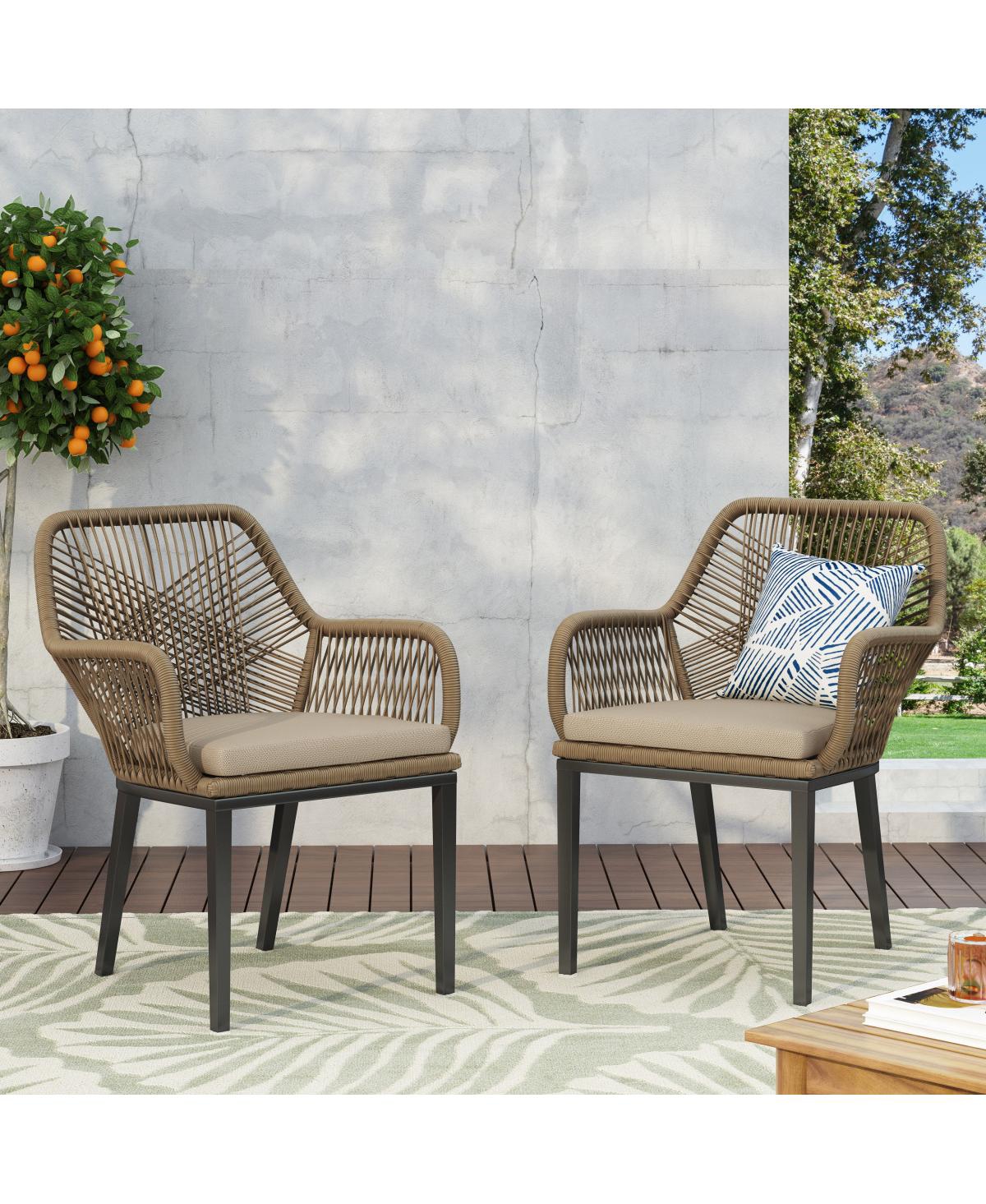 Click here for Streamdale Furniture Modern Woven Wicker Outdoor D... prices