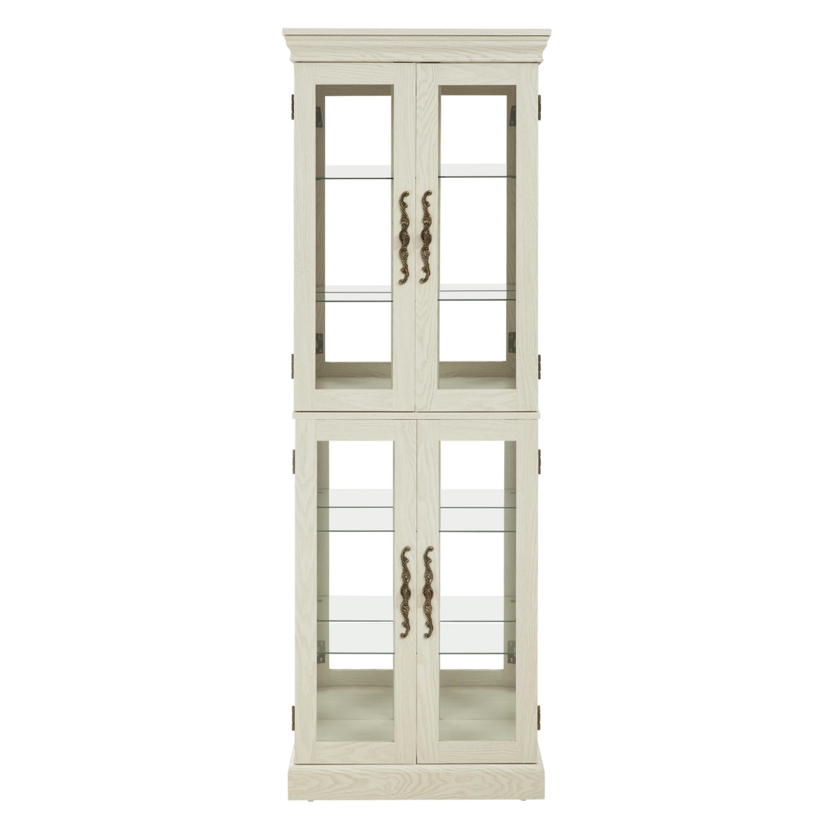 Click here for sumyeg Elegant Lighted Glass Curio Display Cabinet... prices