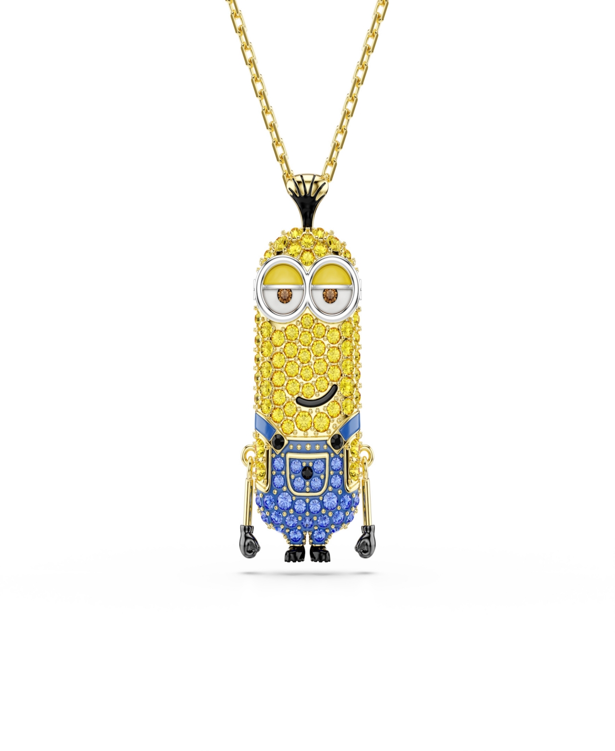 Click here for Swarovski Gold-Tone Plated Minions Kevin Pendant N... prices