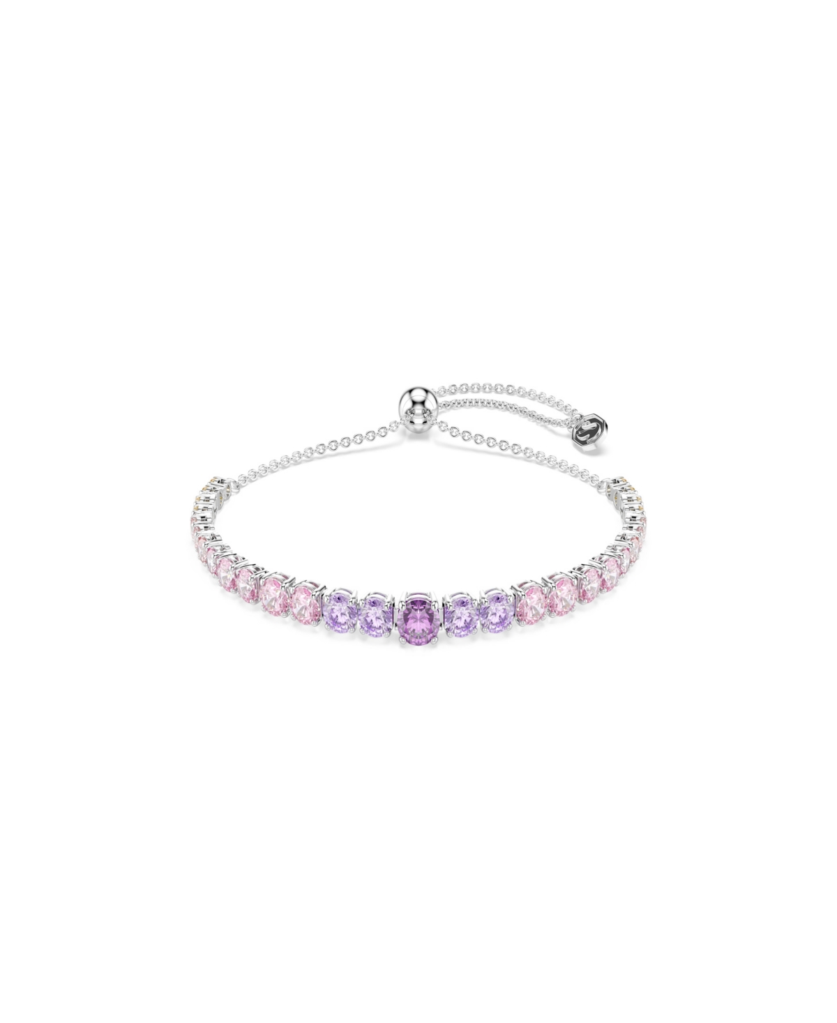 Click here for Swarovski Rhodium-Tone Plated Matrix Bracelet - Rh... prices