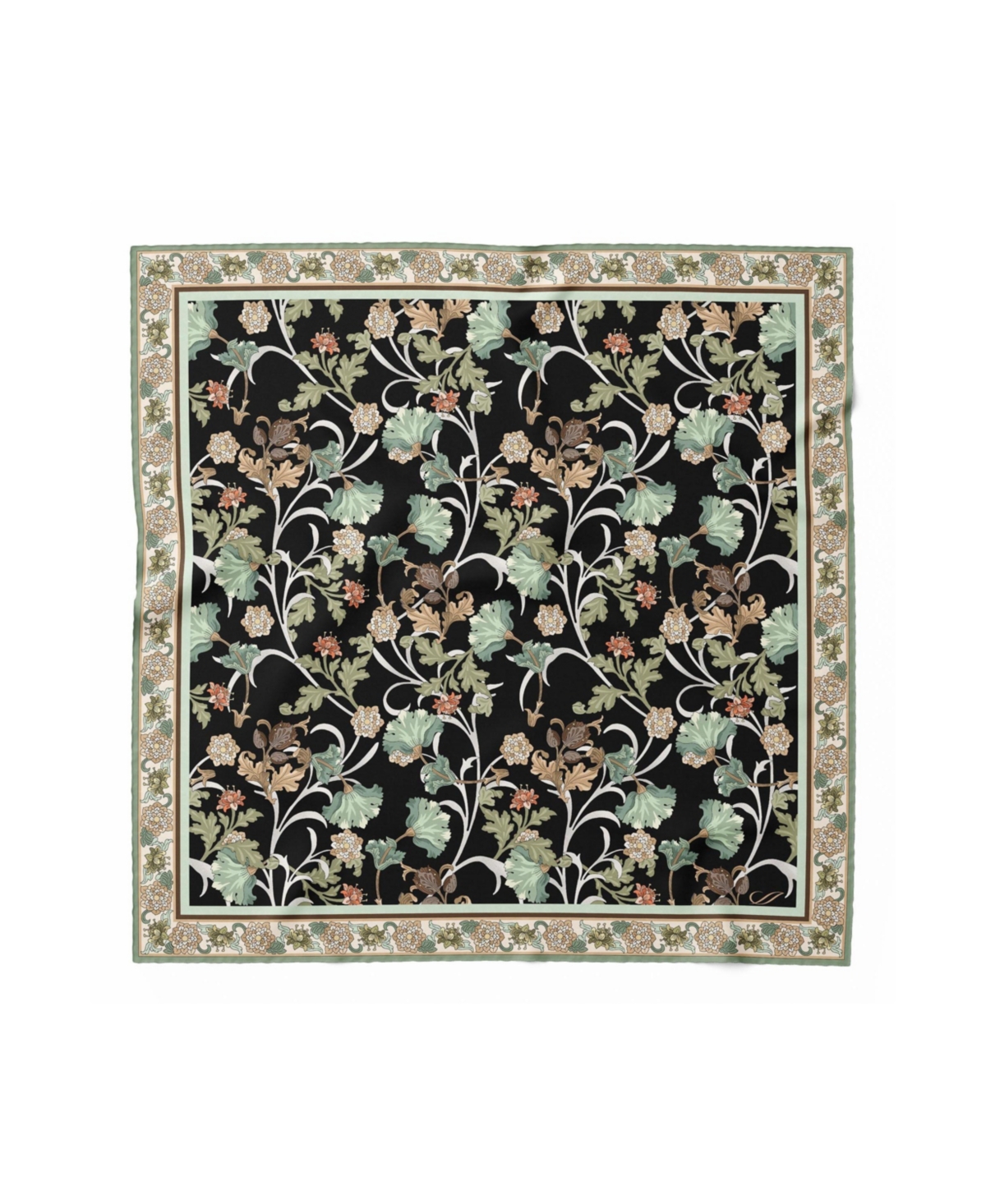 Click here for Elizabetta Mens Ravello Silk Pocket Square - Black prices