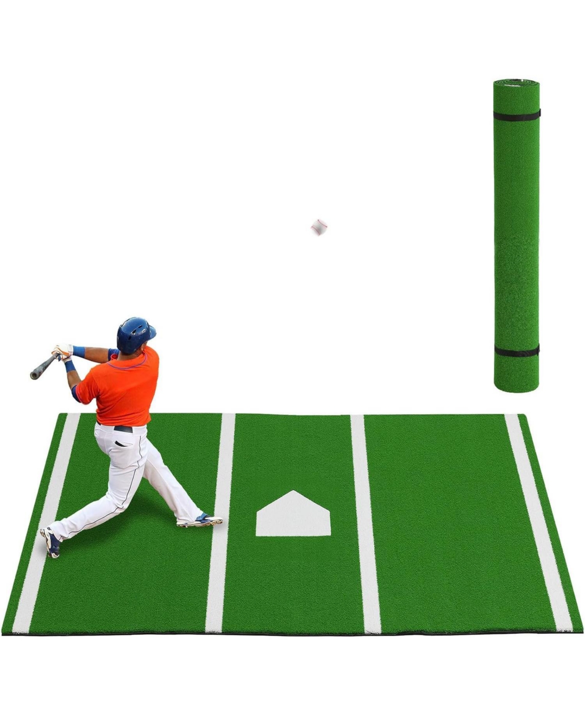 Click here for Xo Baseball Hitting Mat  Anti-Slip Turf with Home... prices