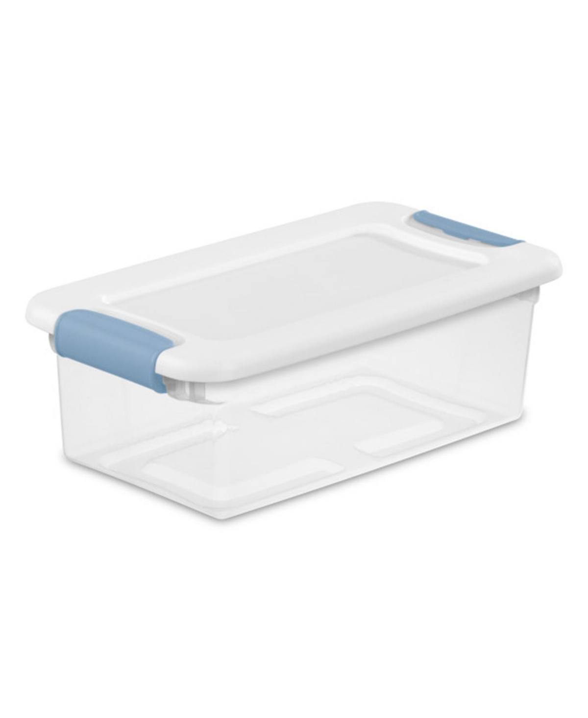 Click here for Sterilite 6-Quart Clear and Blue Stackable Latchin... prices