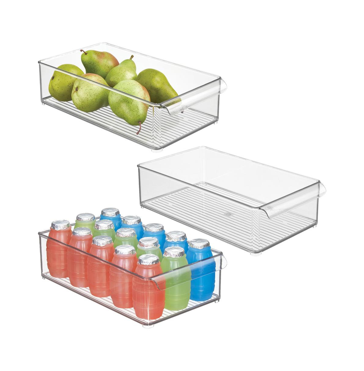 Click here for iDesign Large Stackable Fridge Bin with Handle  Se... prices
