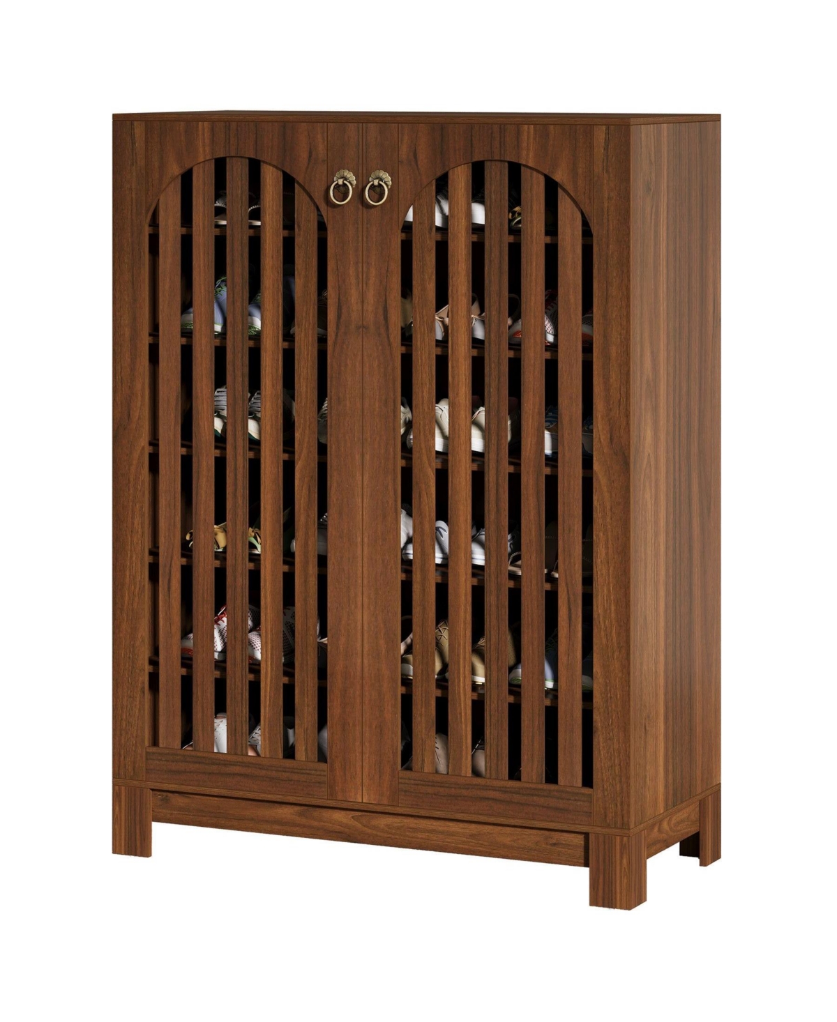Click here for Slickblue Modern Shoe Cabinet with 6 Tier Storage... prices
