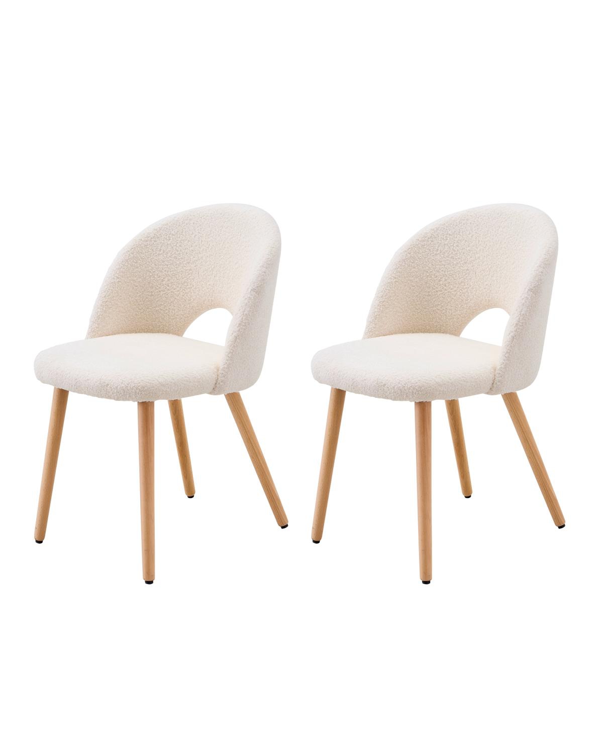 Click here for Streamdale Furniture 2 Piece Ergonomic White Teddy... prices