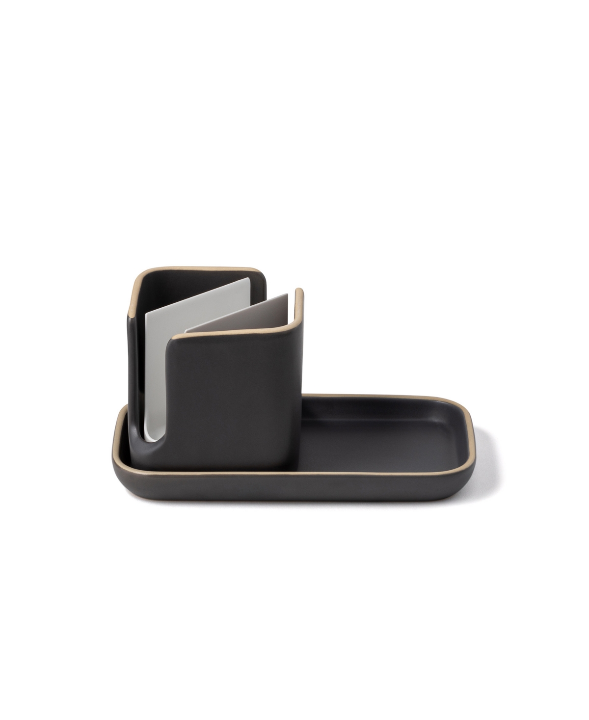 Click here for Full Circle 2-Piece Stash Sinkside Ceramic Sink Ca... prices