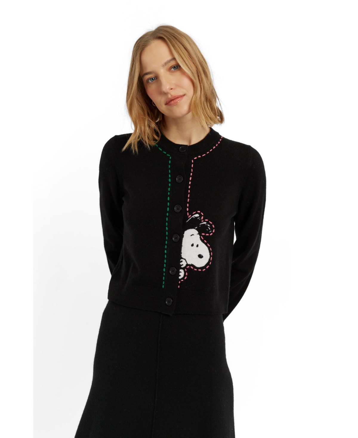 Click here for Chinti and Parker Womens Wool-Cashmere Snoopy Peep... prices