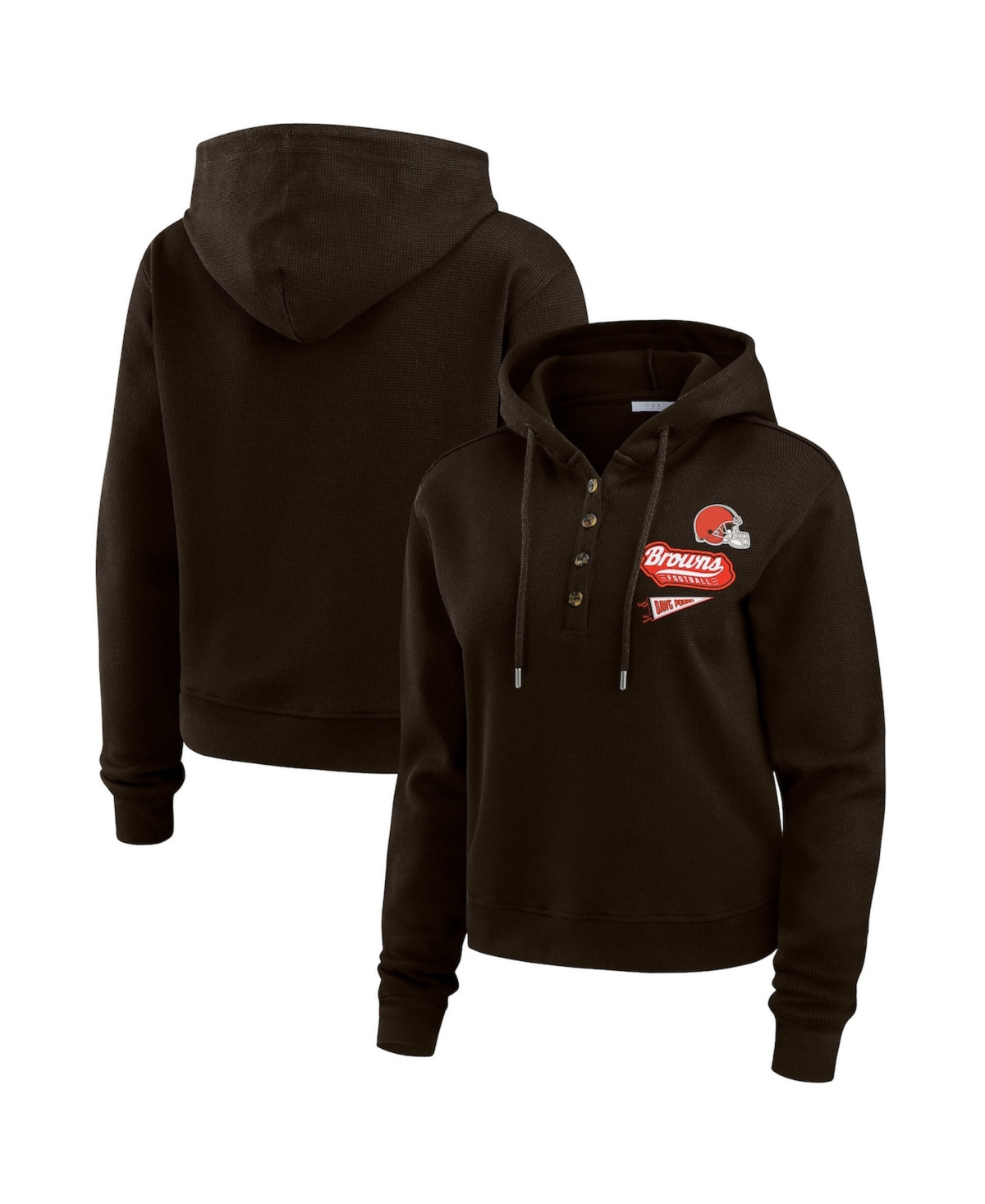 Click here for Wear by Erin Andrews Womens Brown Cleveland Browns... prices