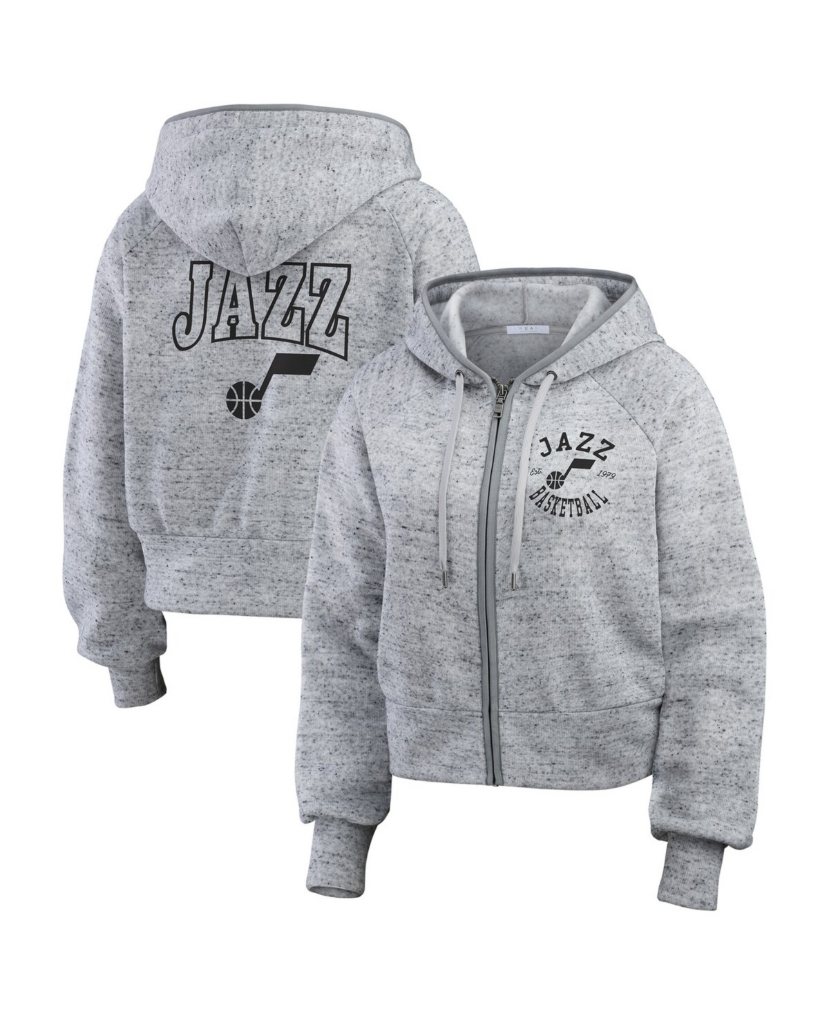 Click here for Wear by Erin Andrews Womens Heather Gray Utah Jazz... prices