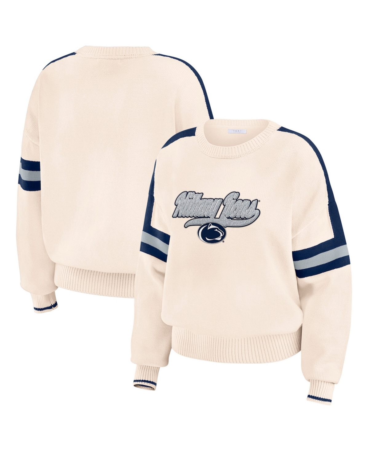 Click here for Wear by Erin Andrews Womens Cream Penn State Nitta... prices