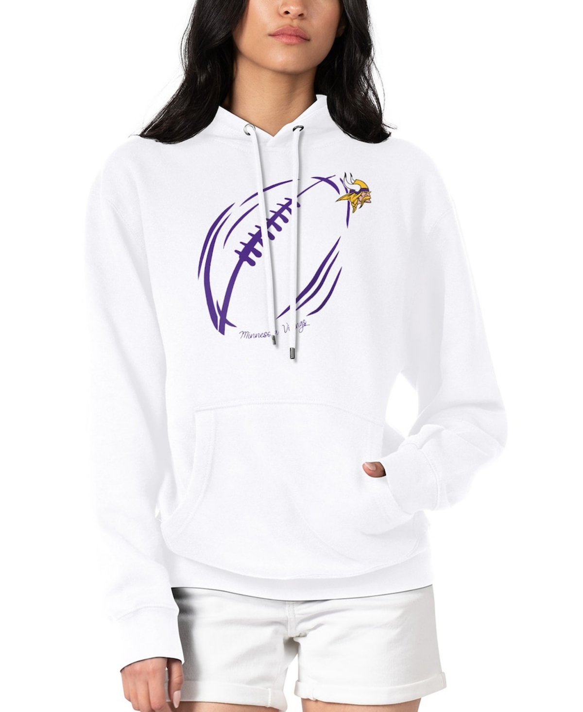Click here for G-iii 4Her by Carl Banks Womens White Minnesota Vi... prices
