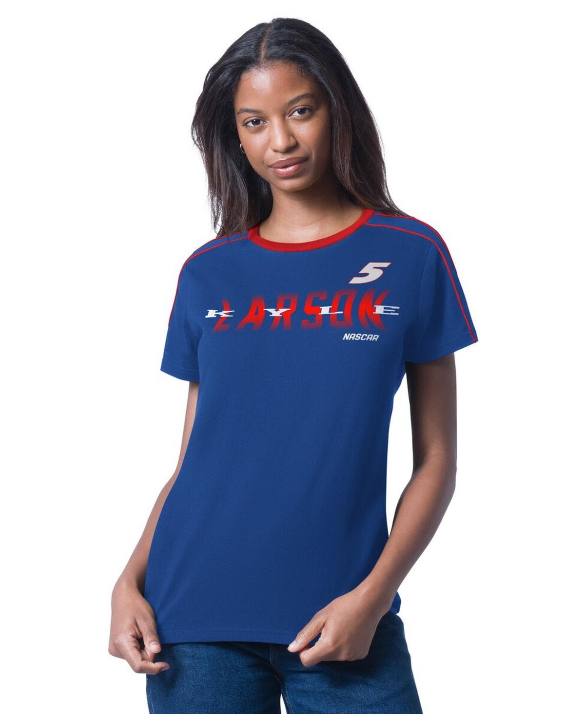 Click here for G-iii 4Her by Carl Banks Womens Blue Kyle Larson C... prices