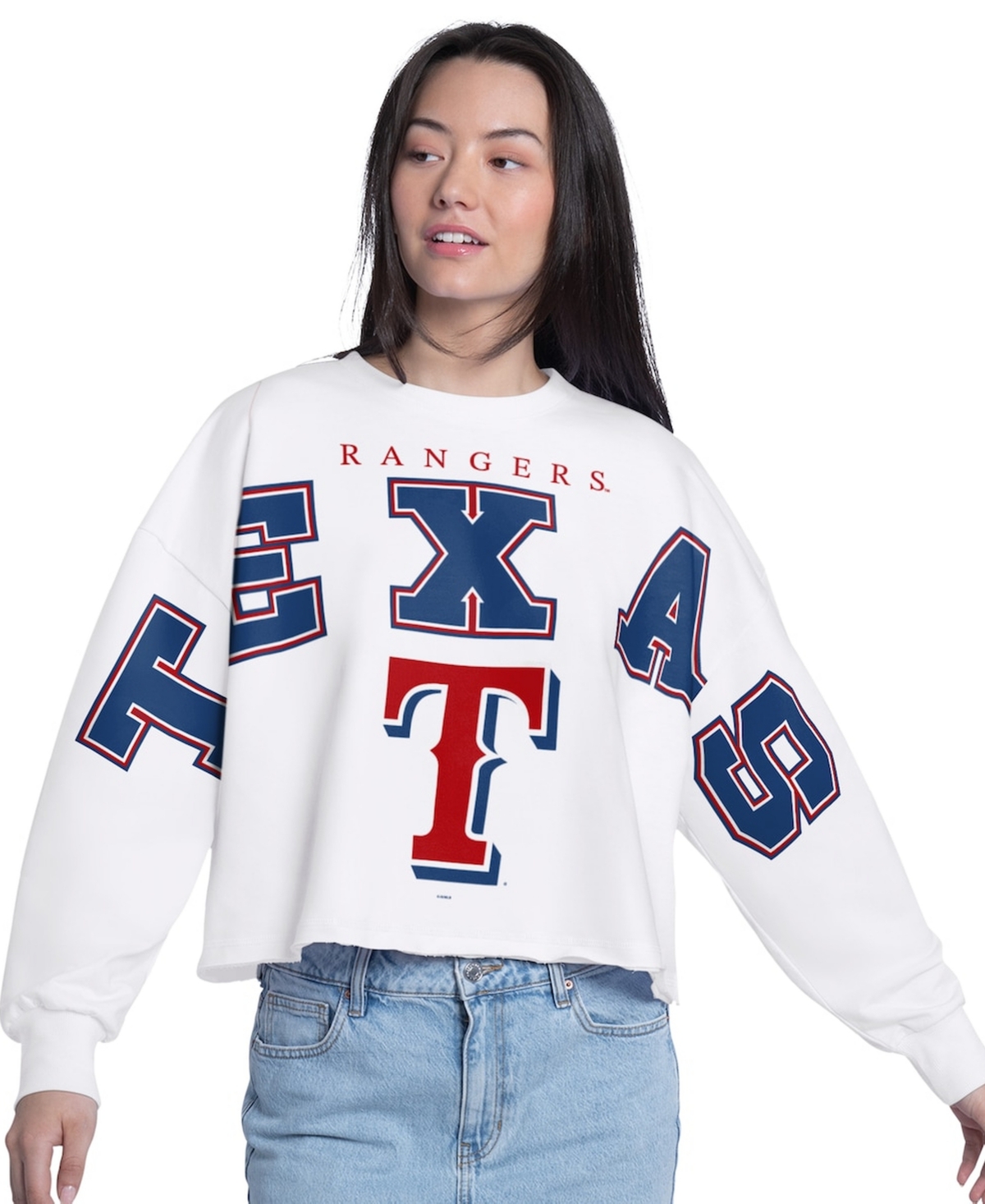 Click here for G-iii 4Her by Carl Banks Womens White Texas Ranger... prices