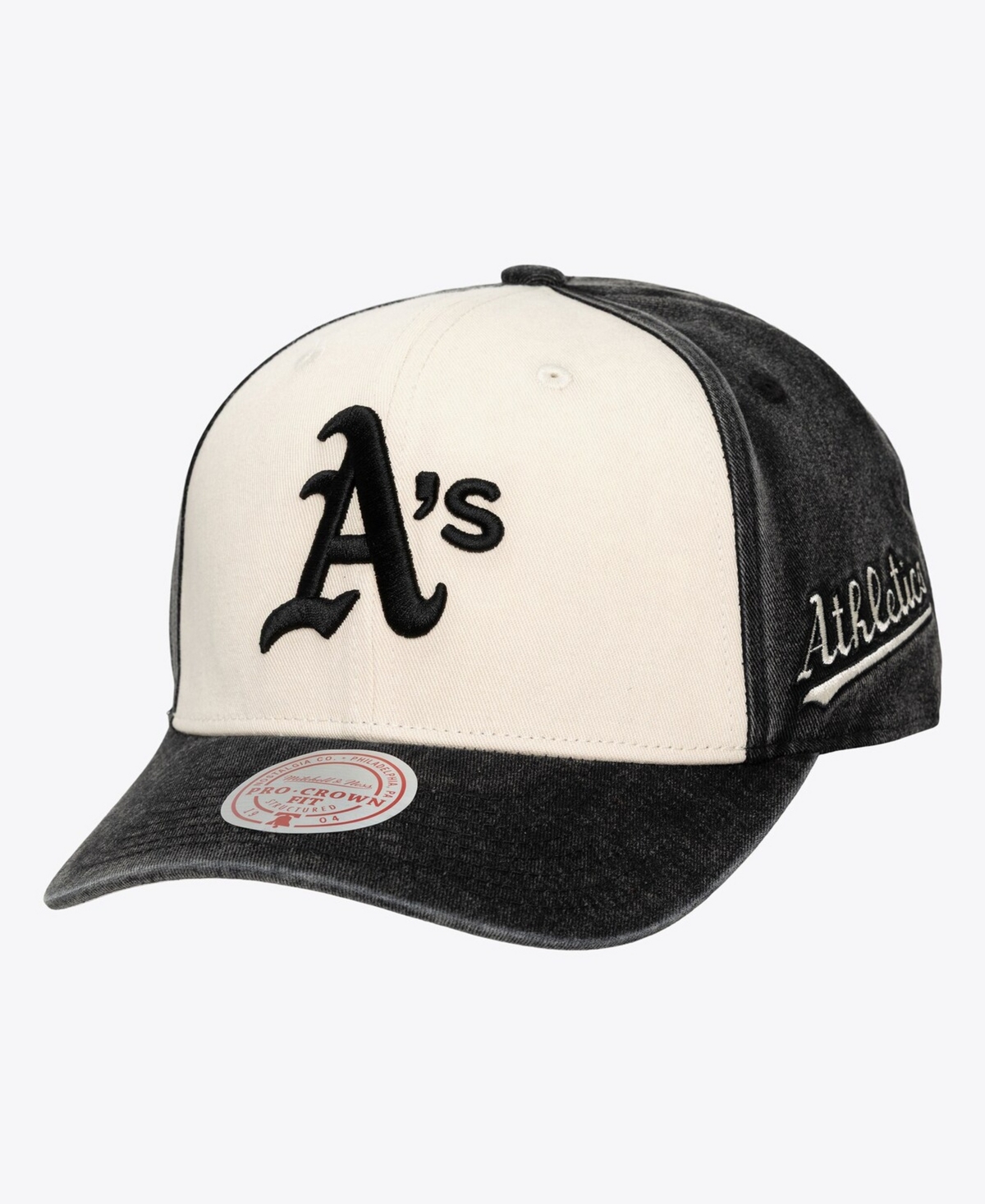 Click here for Mitchell & Ness Mens and Womens Cream/Black Athlet... prices