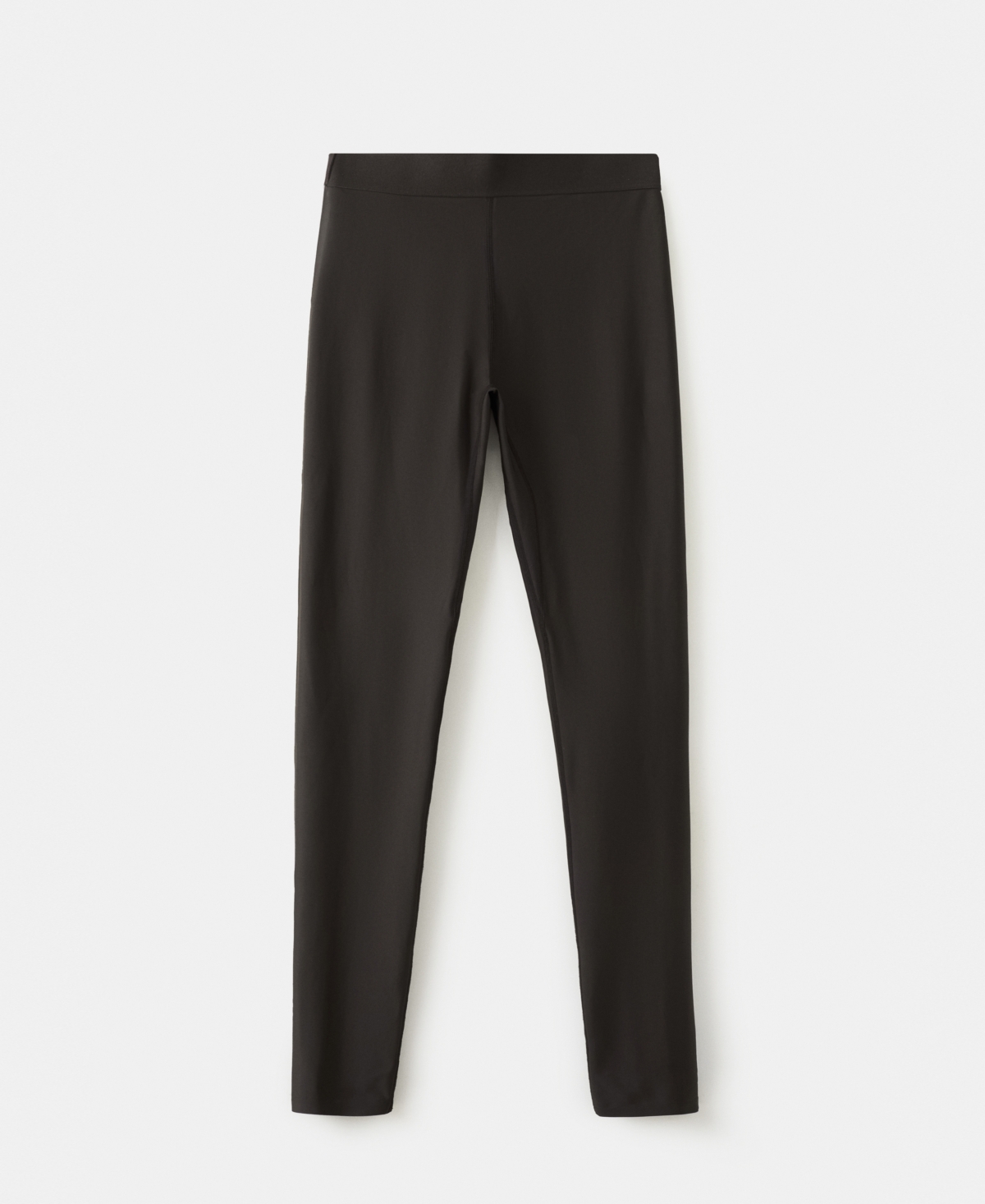 Click here for Mango Womens Zipped Hem Leggings - Brown prices