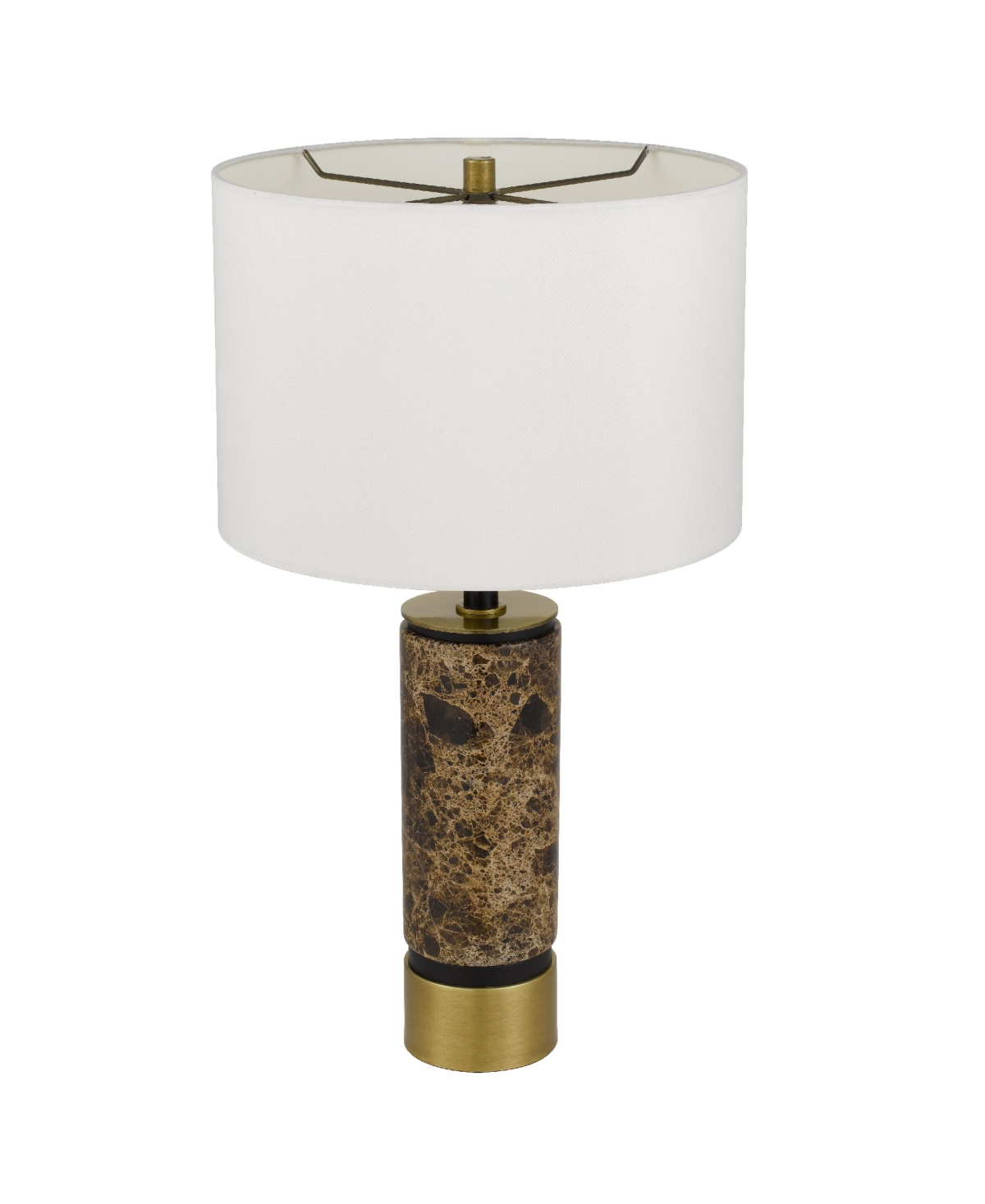 Click here for Cal Lighting 22.25 Metal Table Lamp - Antique Bras... prices