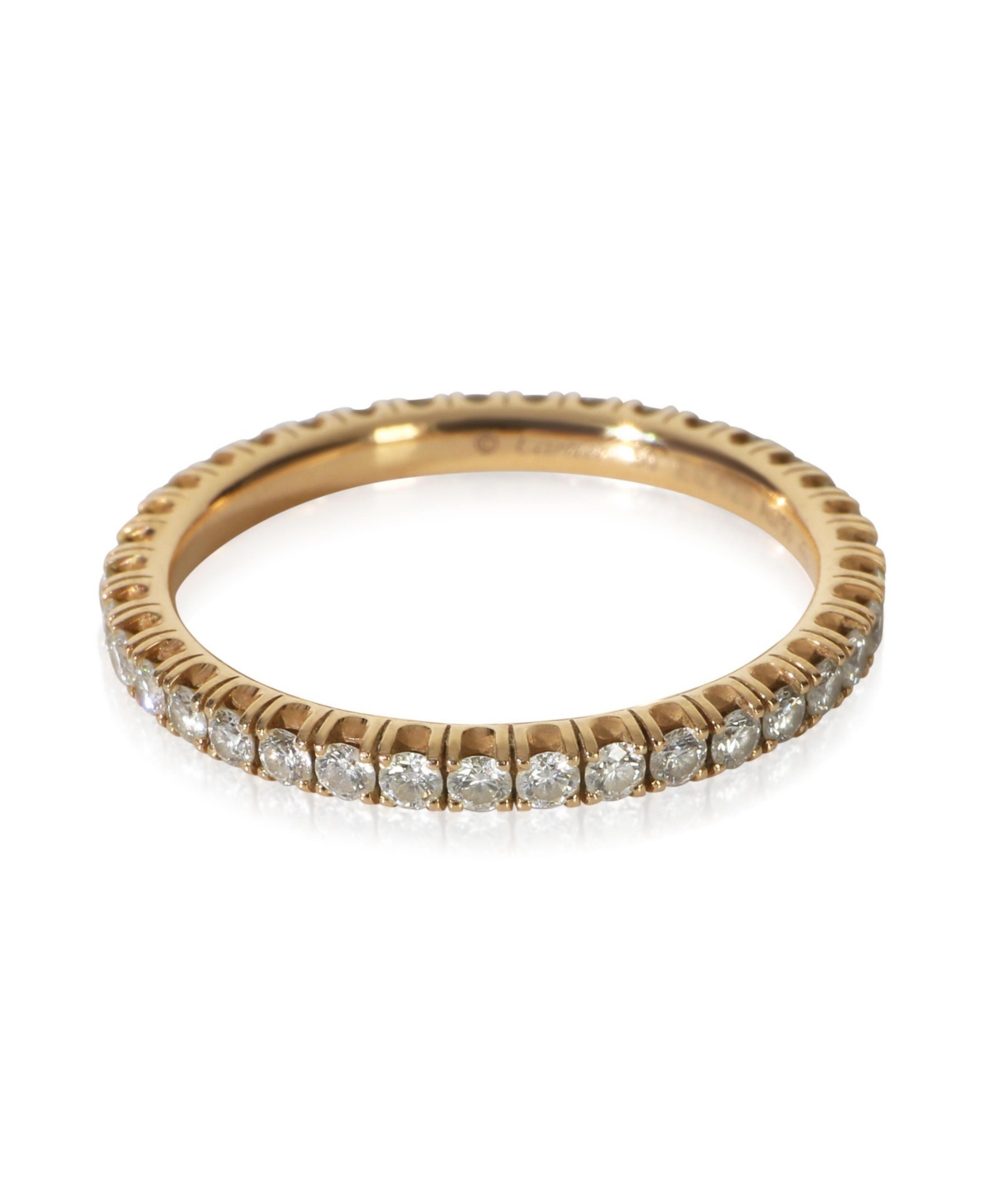 Click here for Pre-Owned Cartier Rose Gold Diamond Etincelle Band... prices