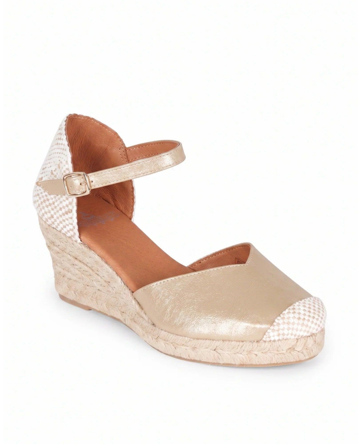 Click here for Menina Step Womens Jimena Mid Strap Espadrille San... prices