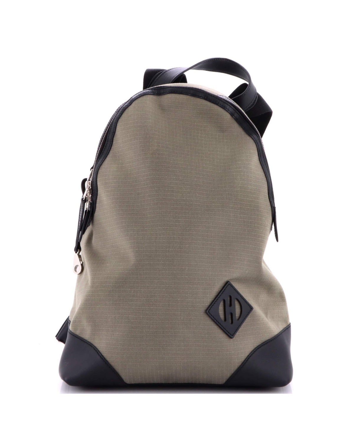 Click here for Pre-Owned HERMES Allback Backpack Bivouac Toile wi... prices