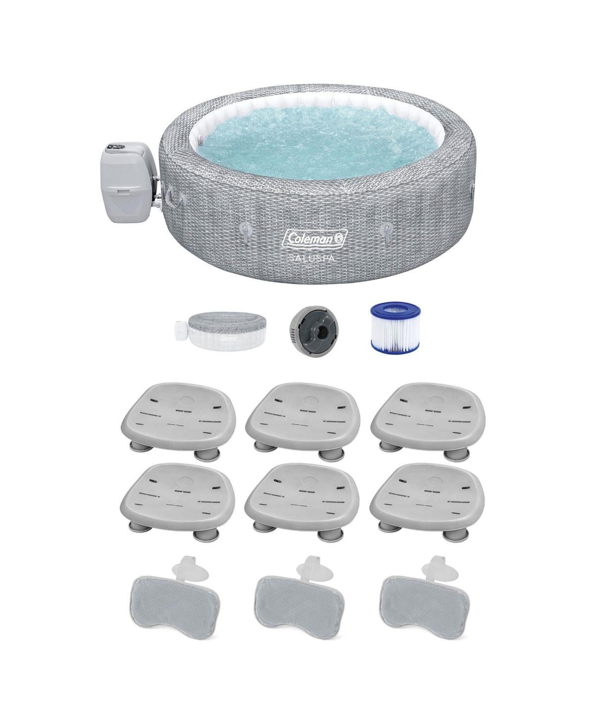 Click here for Bestway Coleman Saluspa Sicily AirJet Hot Tub and... prices