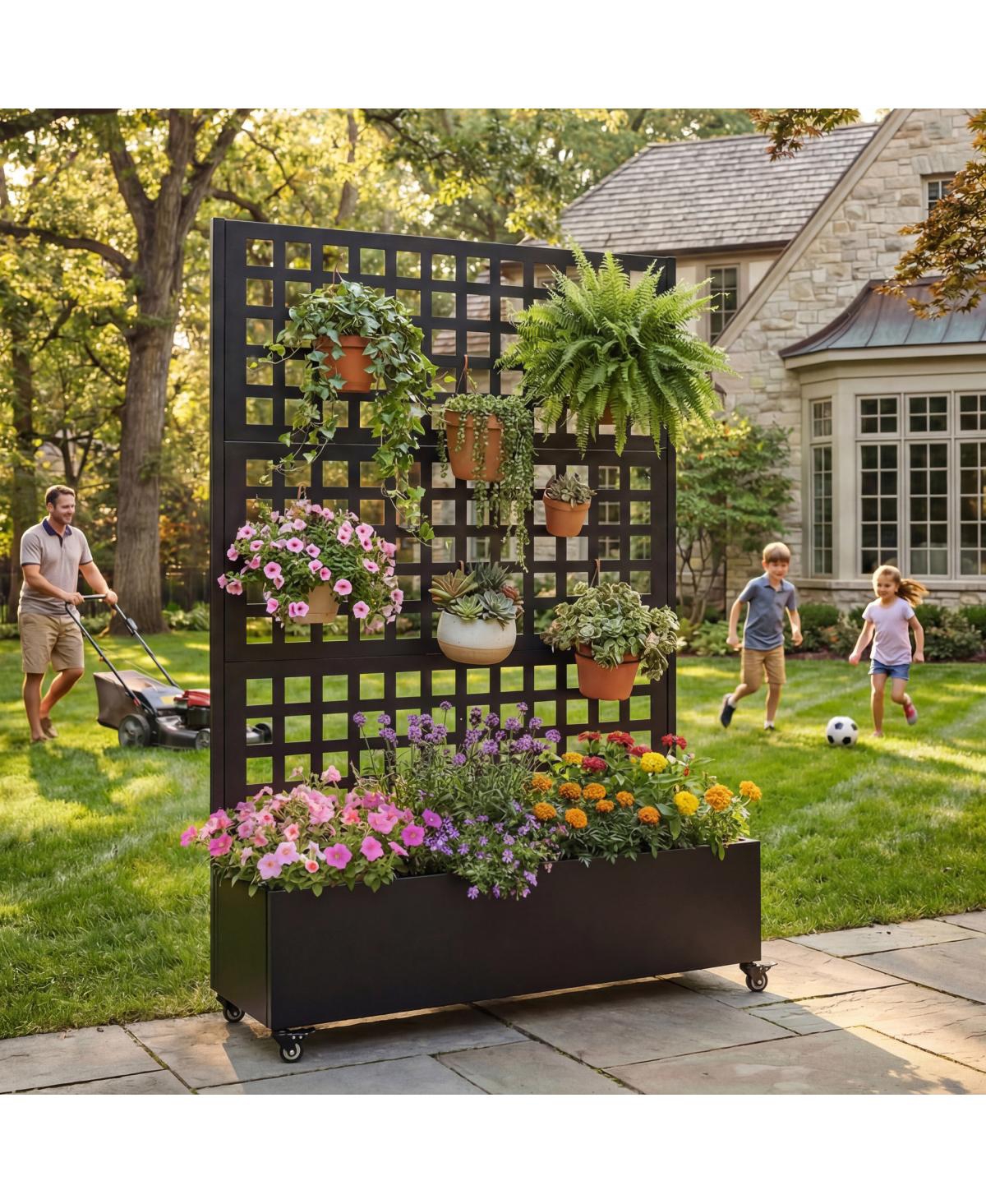 Click here for Streamdale Furniture Metal Raised Garden Bed with... prices