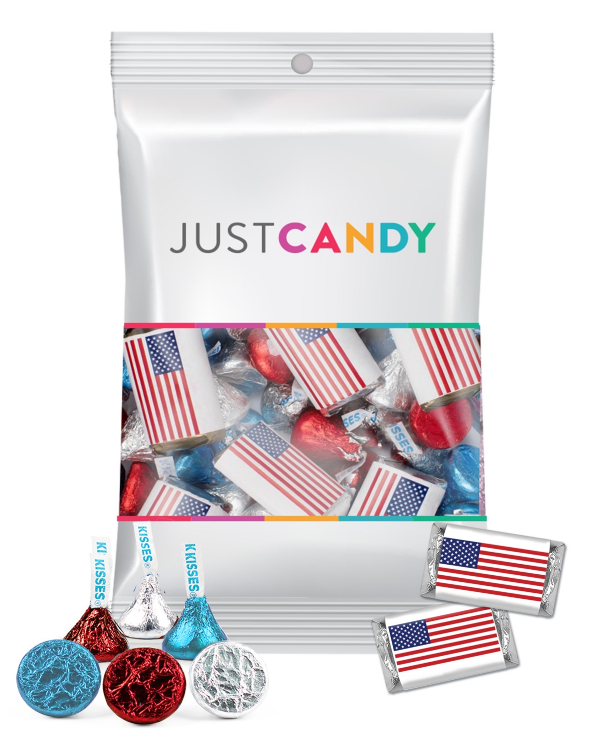 Click here for Just Candy Patriotic Hersheys Mix  124 Pieces prices