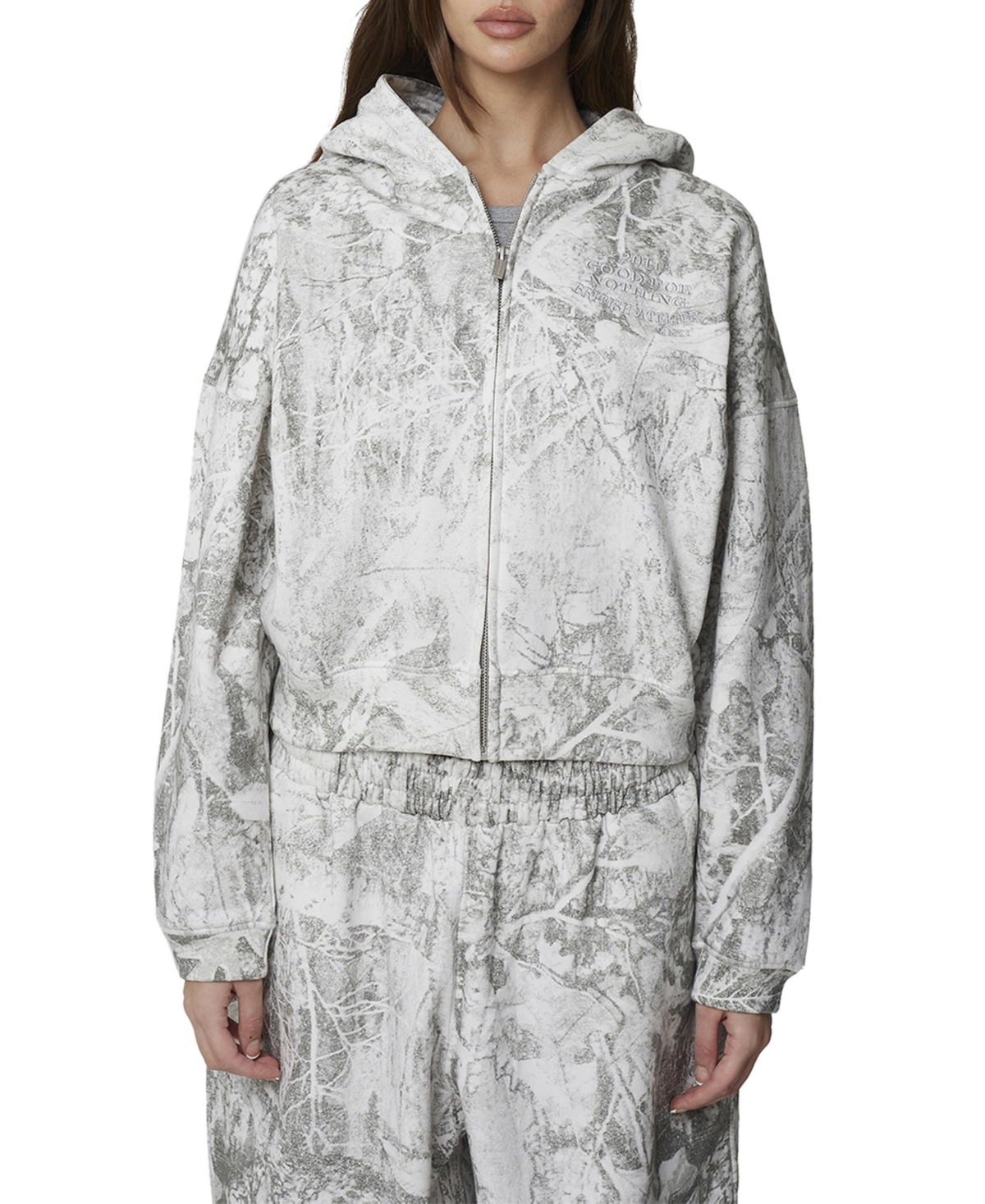 Click here for Good For Nothing Womens Cropped Zipped Icarus Hood... prices