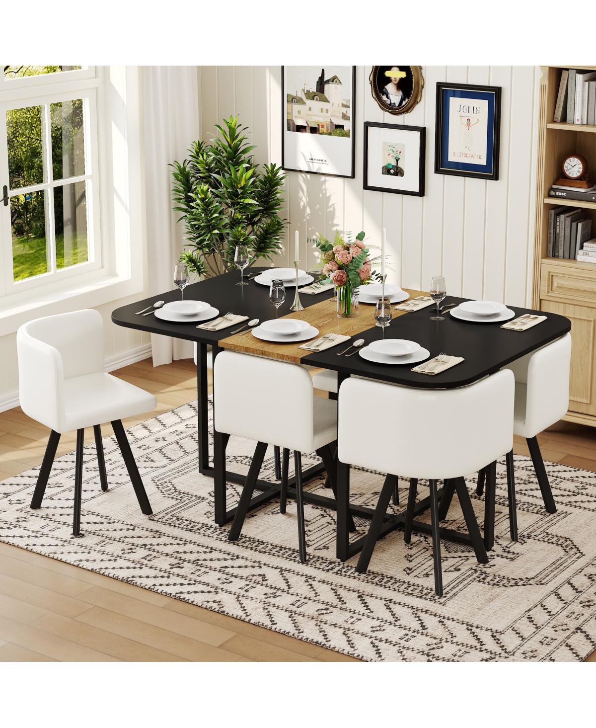 Click here for Streamdale Furniture 7 Piece Modern Dining Set and... prices