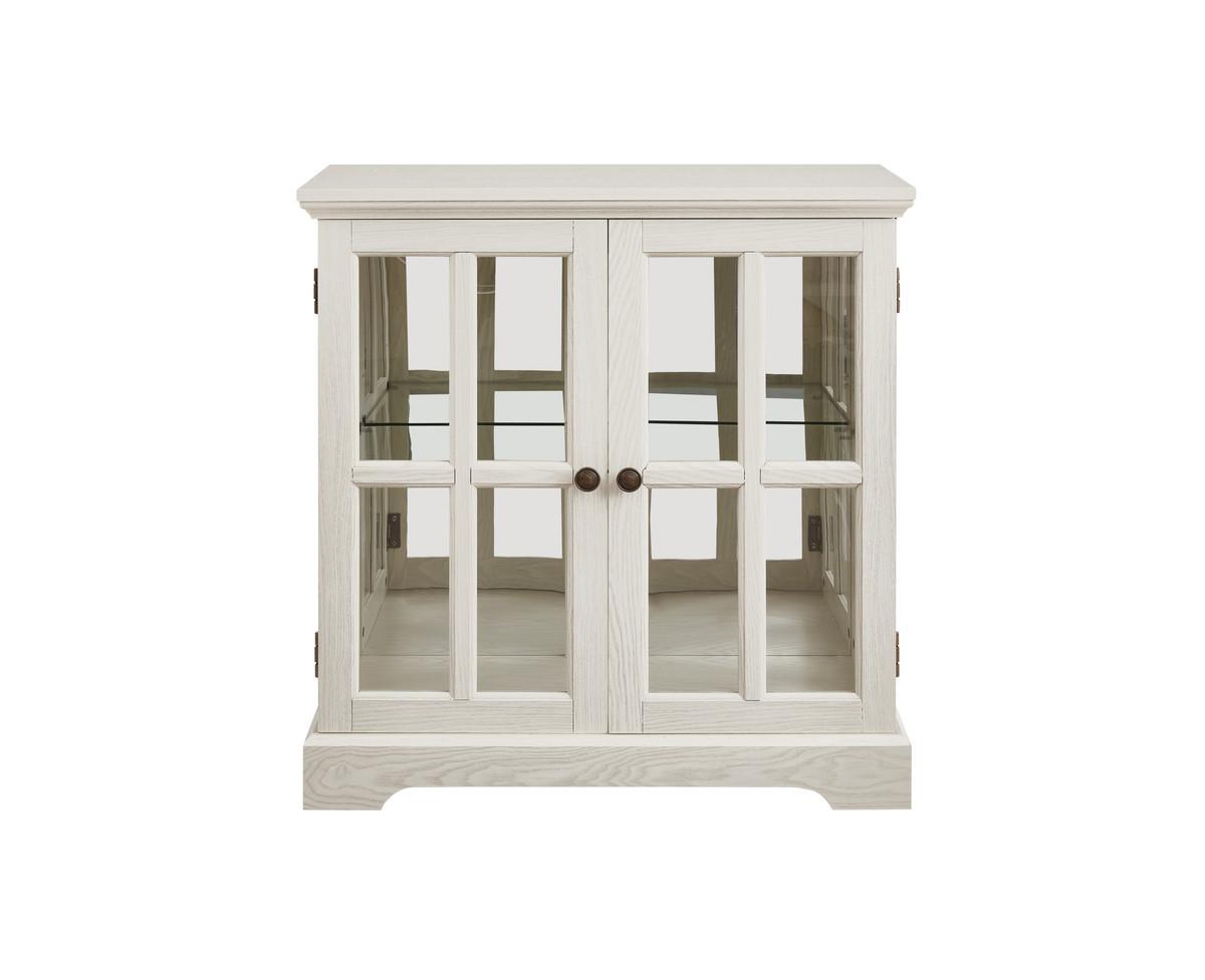Click here for Retro Two-Door Glass Display Cabinet Remote Contro... prices