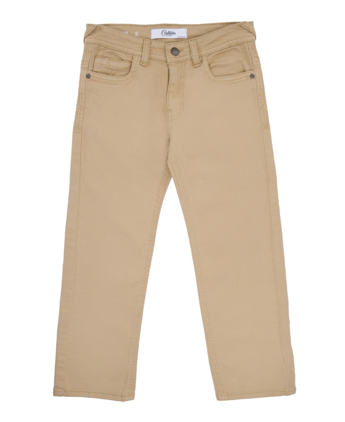 Click here for Cultura Big Boys 8-18 Slim Fit Saddle Stitch Flap... prices
