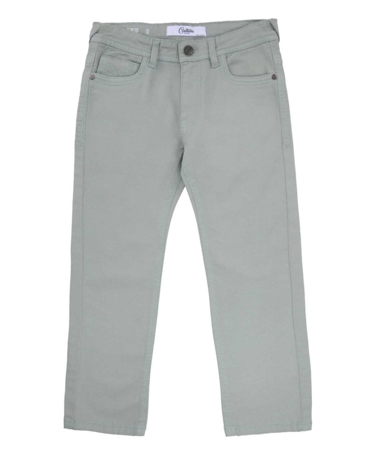 Click here for Cultura Big Boys 8-18 Slim Fit Saddle Stitch Flap... prices