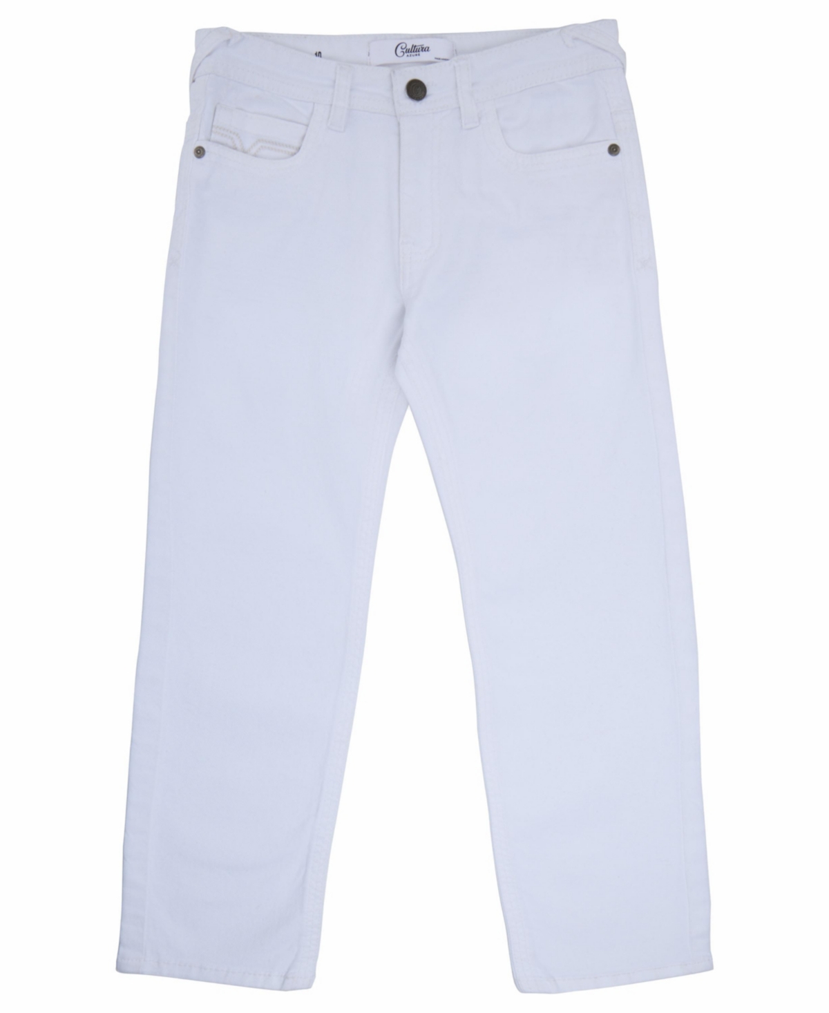 Click here for Cultura Big Boys 8-18 Slim Fit Saddle Stitch Flap... prices