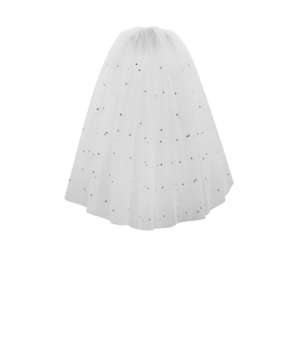 Click here for Miss Circle Women Sparkling Short Wedding Veil prices