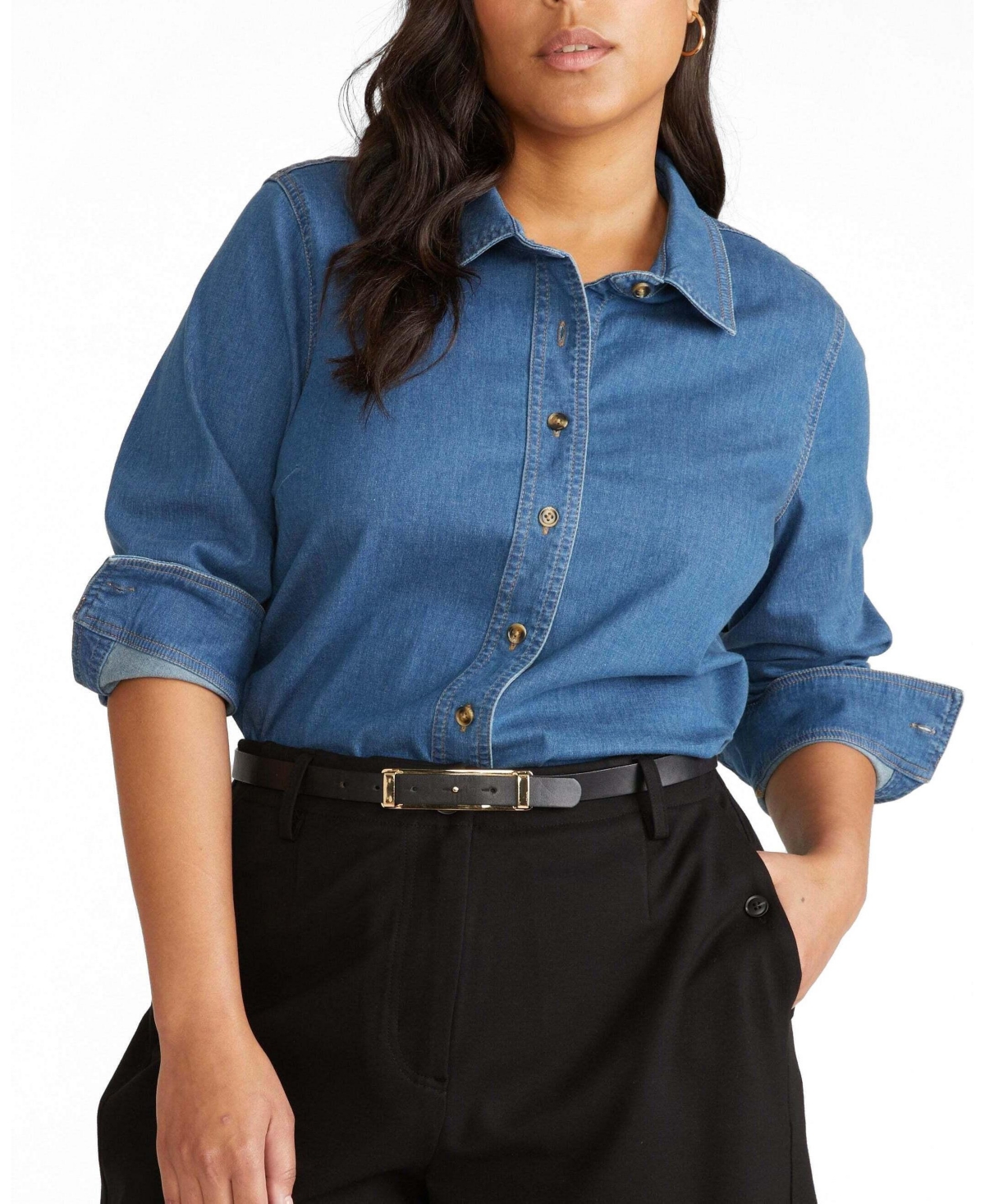 Click here for Universal Standard Plus Size Minimalist Stretch Co... prices