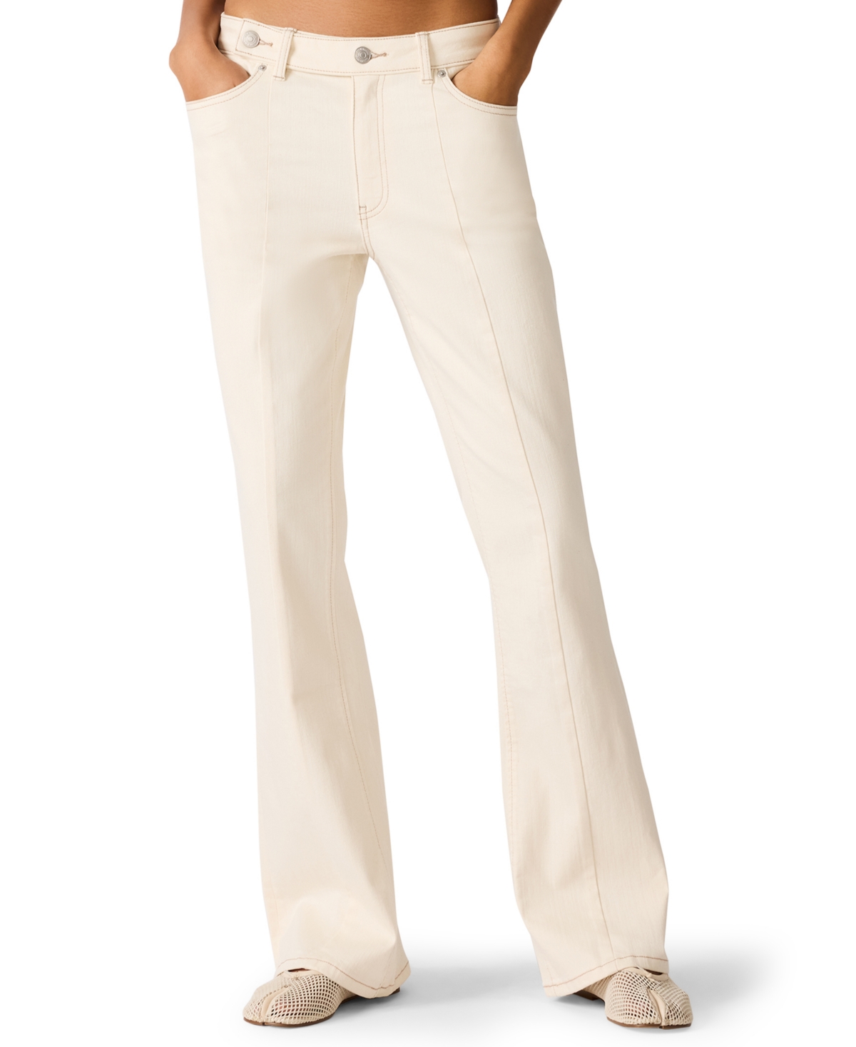 Click here for Steve Madden Womens Brandi Low-Rise Straight-Fit J... prices