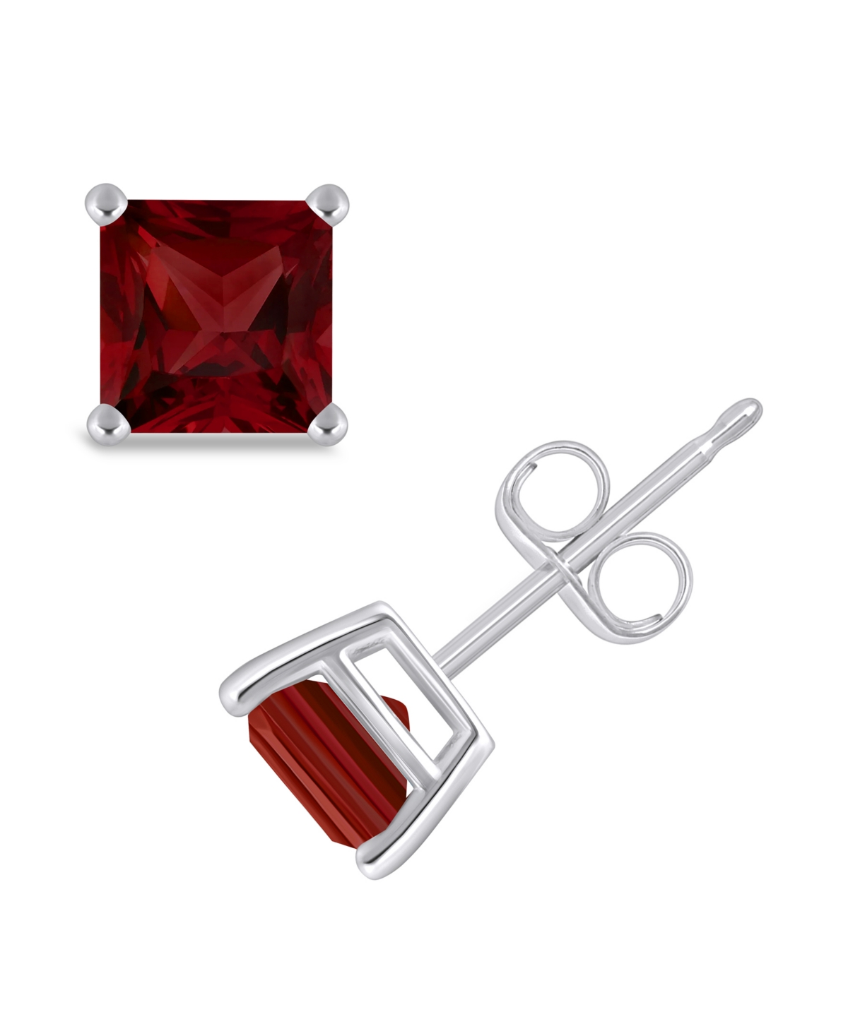 Click here for Garnet (2-5/8 ct. t.w.) Stud Earrings in Sterling... prices