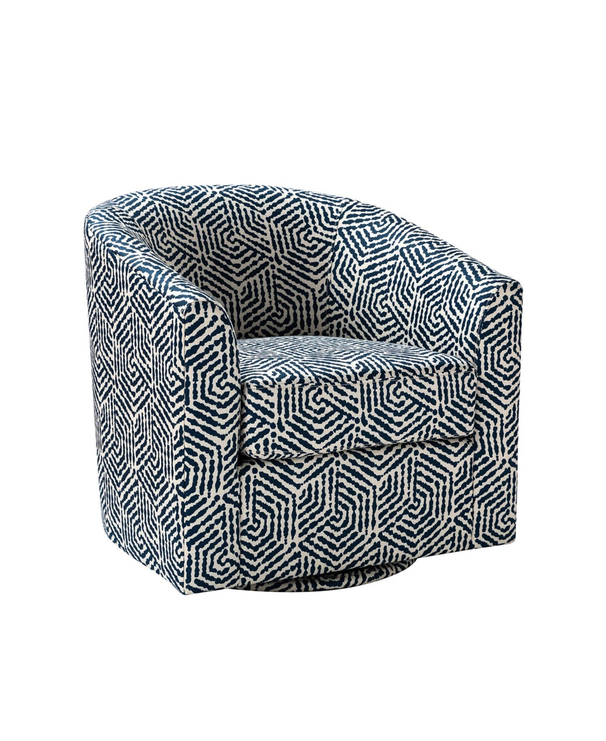 Click here for Hulala Home Amiir Upholstered Swivel Accent Chair... prices