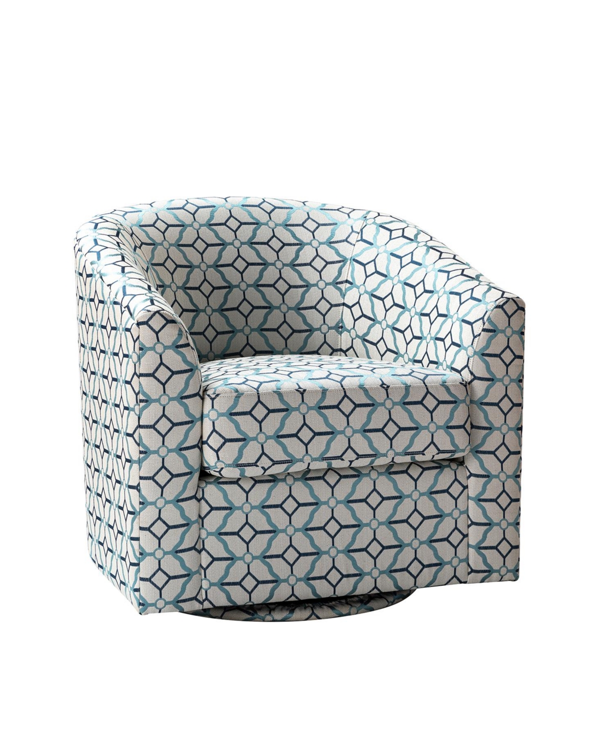 Click here for Hulala Home Amiir Upholstered Swivel Accent Chair... prices