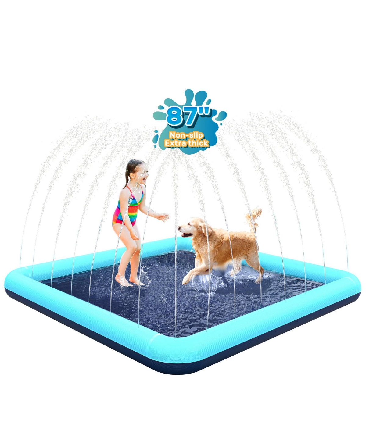 Click here for Aofar Dog Splash Pad Sprinkler Pool Outdoor Non-sl... prices