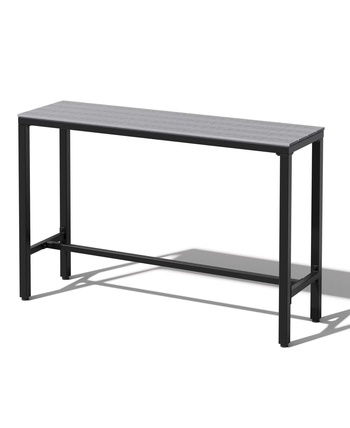 Click here for Pellebant Patio Outdoor Bar Table Counter Height R... prices