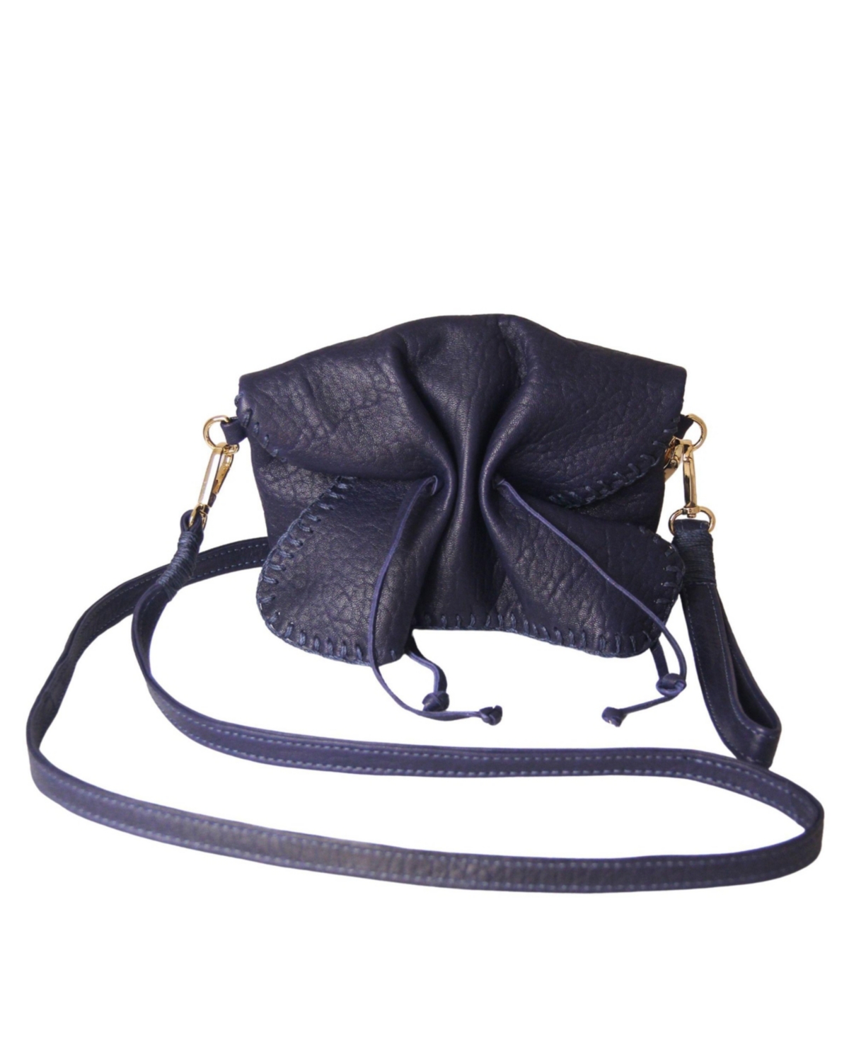 Click here for Carlos Falchi Mini Butterfly Lambskin Leather Bag... prices